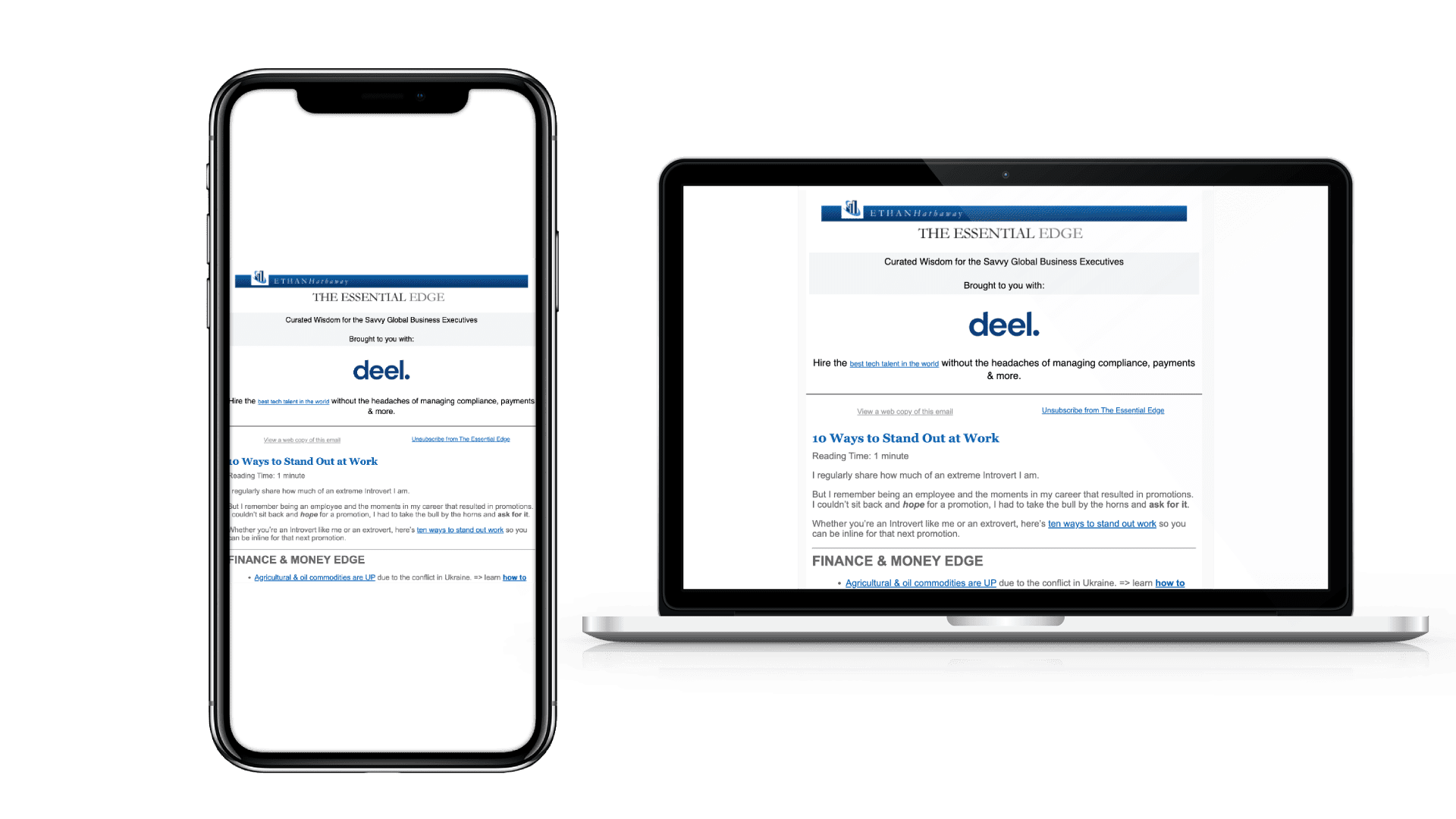 The Essential Edge Newsletter | Ethan Hathaway
